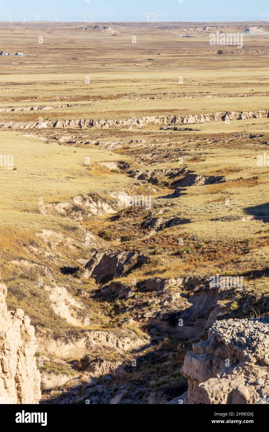 Late Fall Coloradoan Landscape. Pawnee National Grasslands in ...