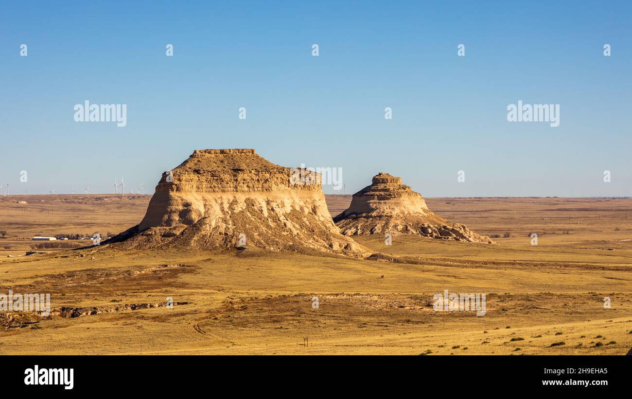 Late Fall Coloradoan Landscape. Pawnee National Grasslands in ...