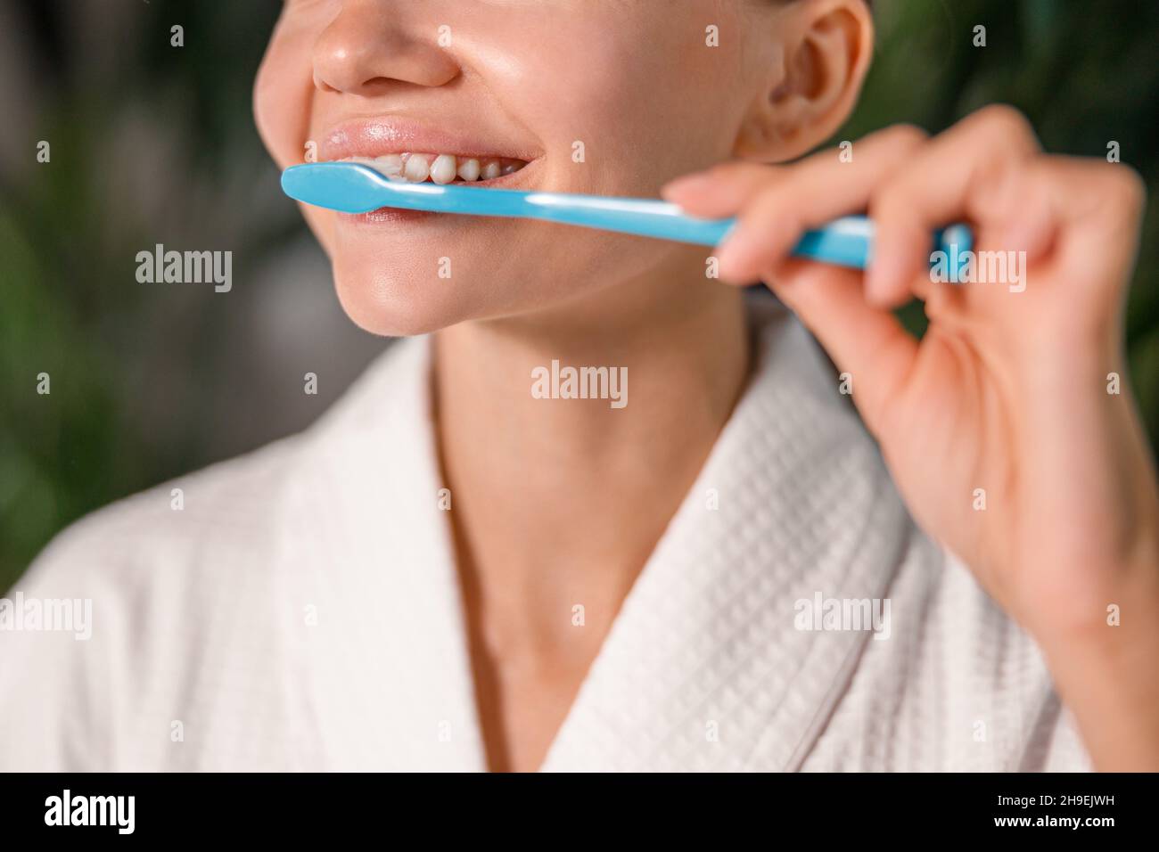 Close Up Toothpaste Smile