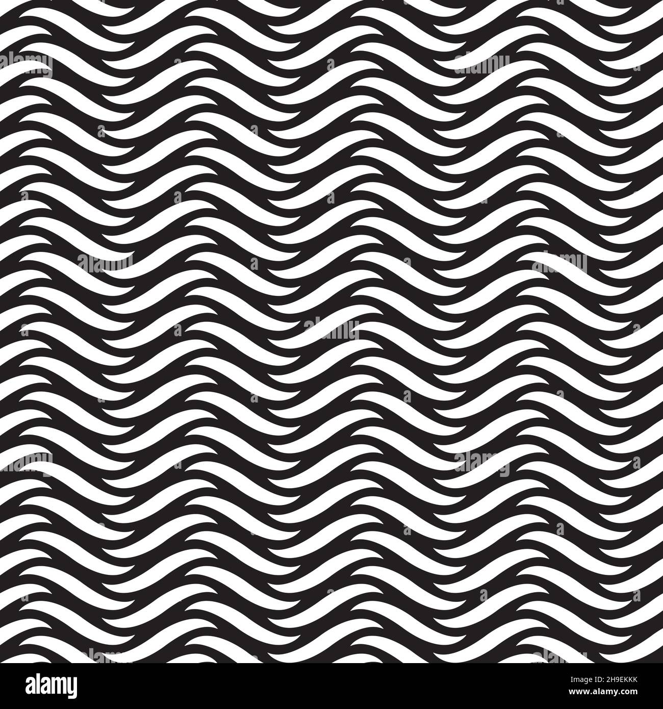 Seamless wavy line pattern background Stock Vector Image & Art - Alamy