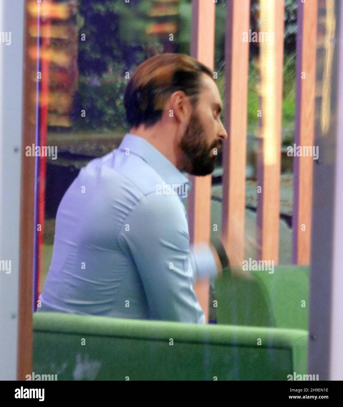 rylan clark presents the one show and you can see his new teeth Stock ...