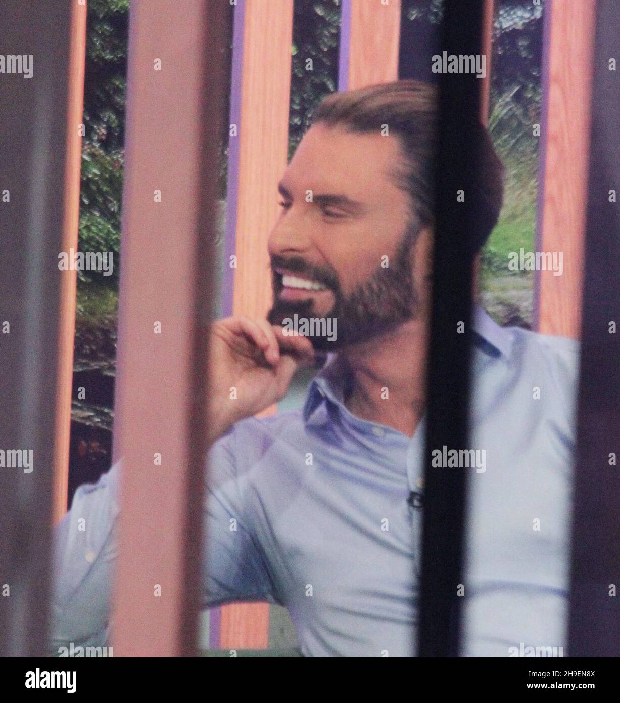 rylan clark presents the one show and you can see his new teeth Stock ...