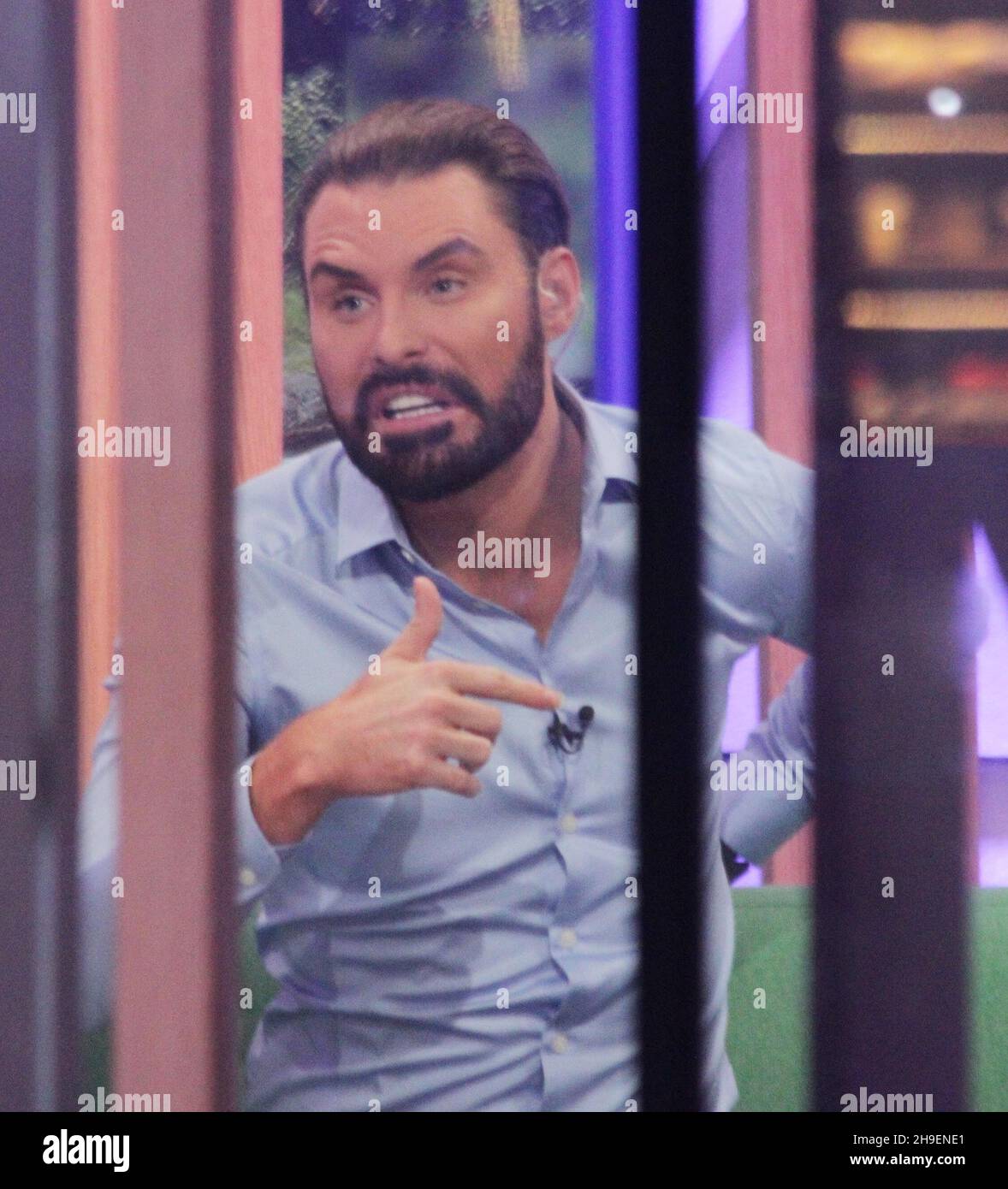 rylan clark presents the one show and you can see his new teeth Stock ...