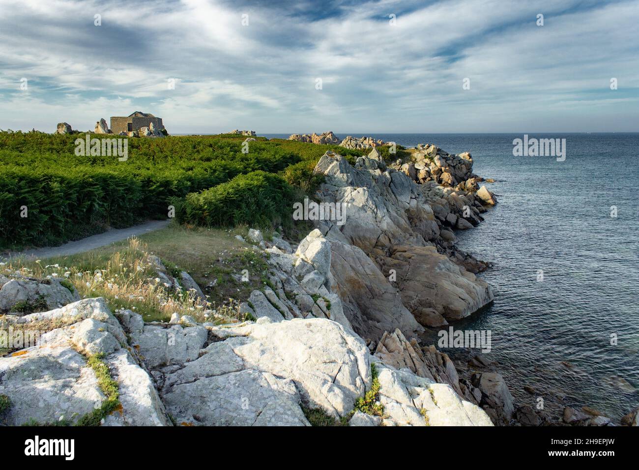 The Channel Islands of Jersey, Guernsey and Sark in summer with sun ...
