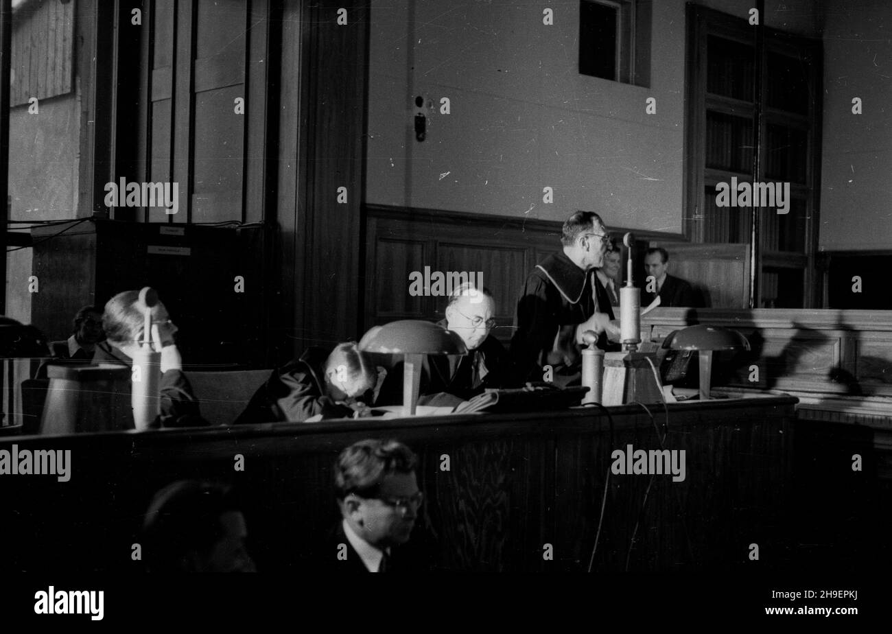 Auschwitz trial 1947 hi-res stock photography and images - Alamy
