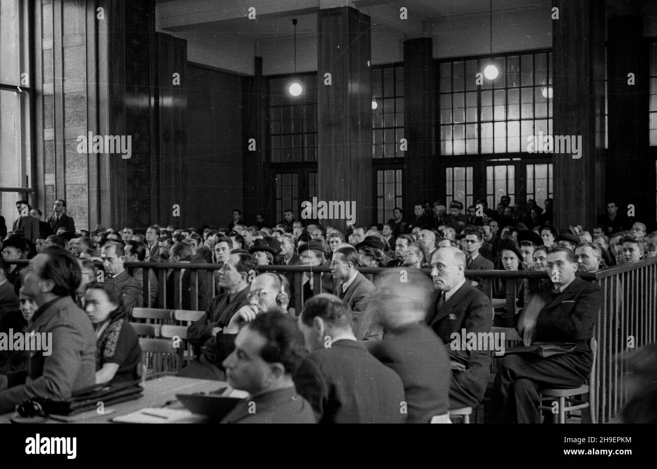 Auschwitz trial 1947 hi-res stock photography and images - Alamy
