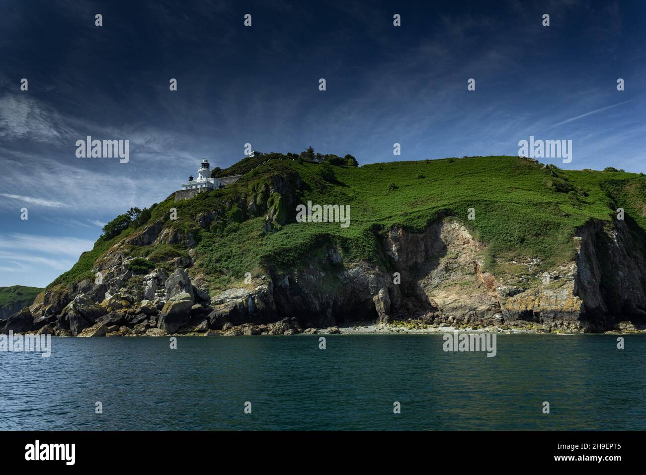 The Channel Islands of Jersey, Guernsey and Sark in summer with sun ...