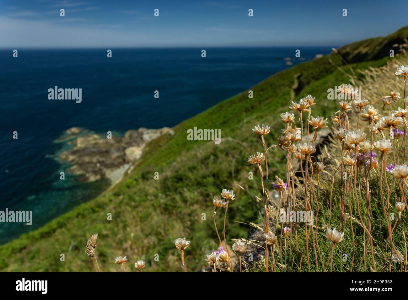 The Channel Islands of Jersey, Guernsey and Sark in summer with sun ...