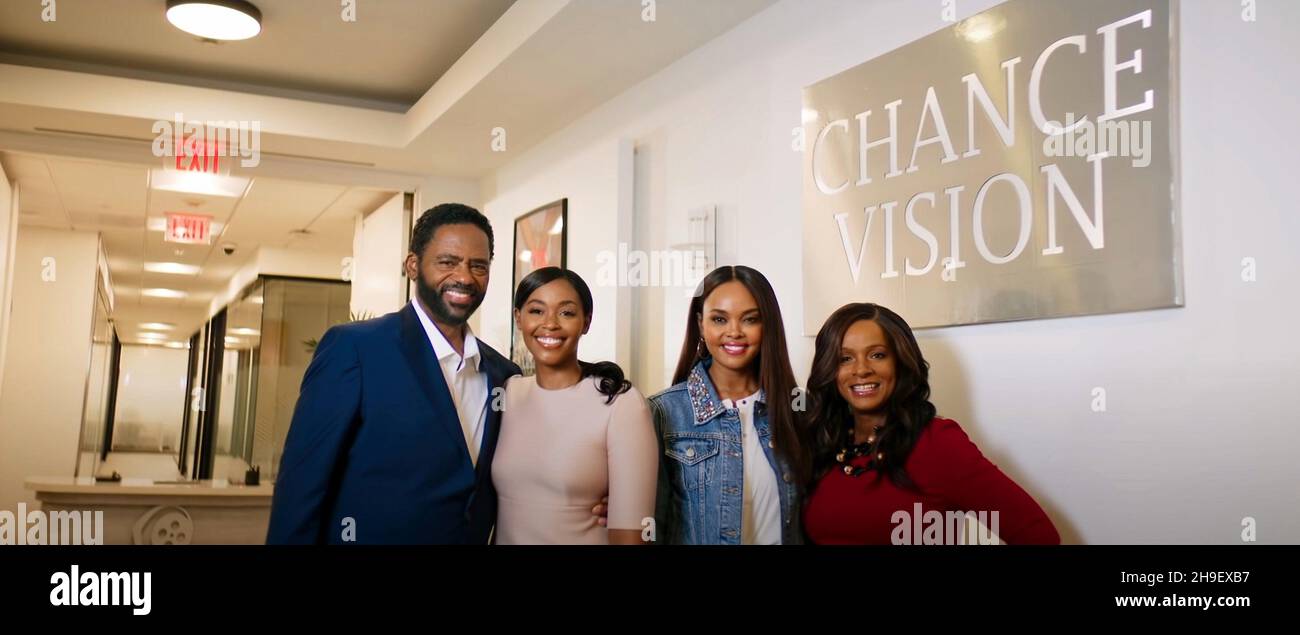 A HOLIDAY CHANCE, from left: Richard Lawson, Nafessa Williams, Sharon ...