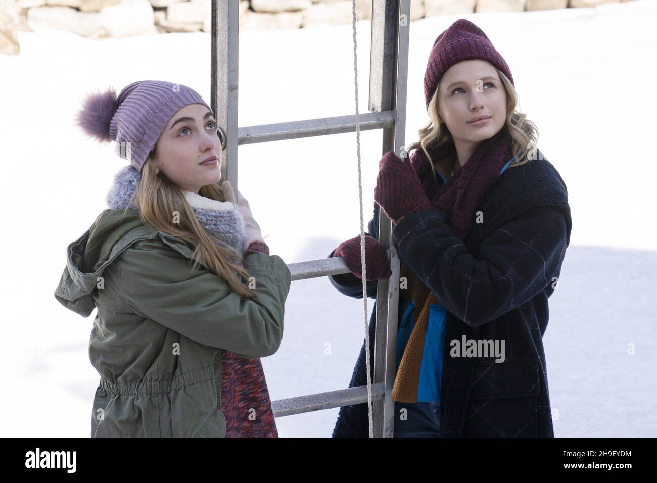 SINGLE ALL THE WAY, from left: Madison Brydges, Alexandra Beaton, 2021 ...