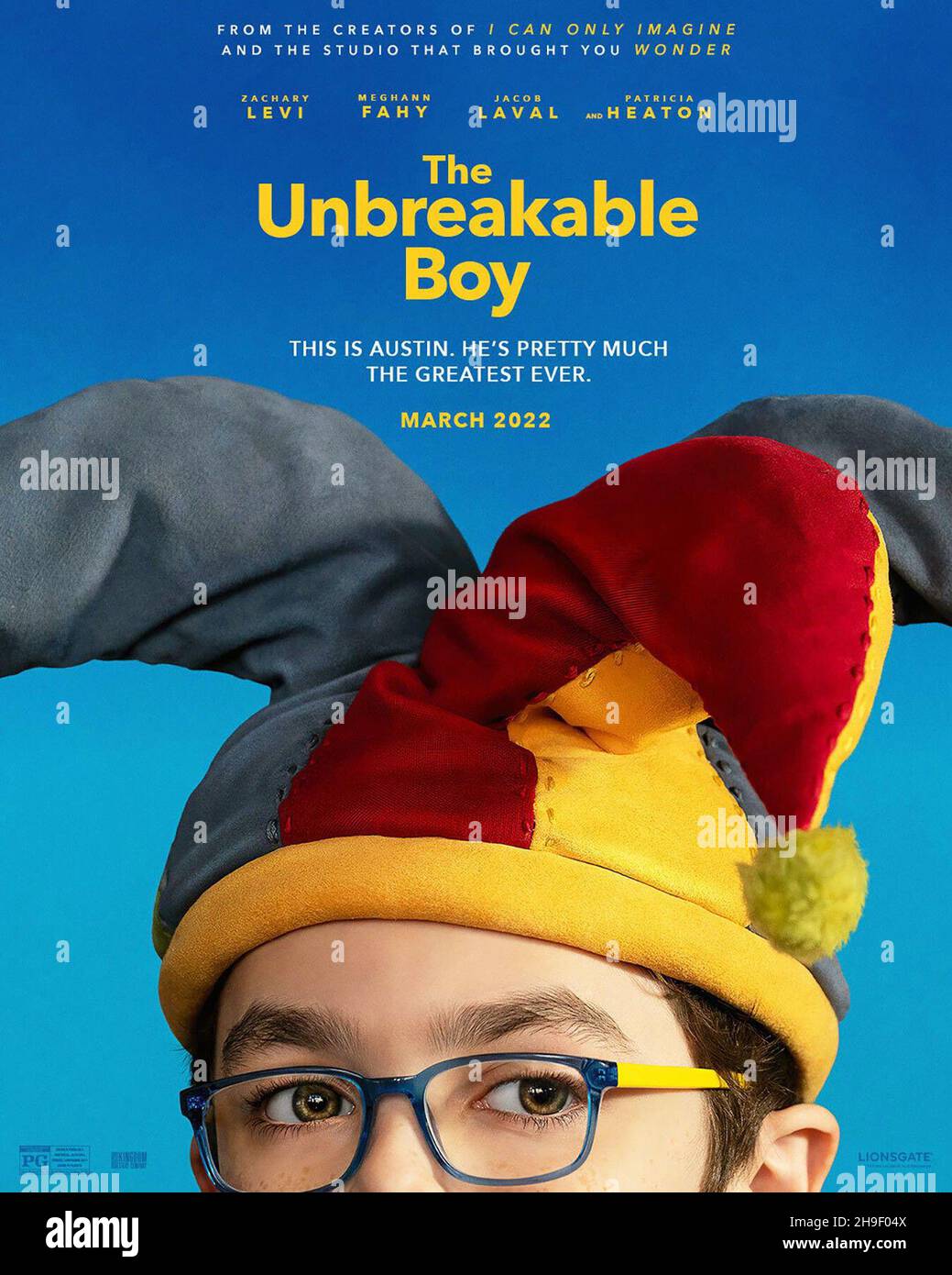 THE UNBREAKABLE BOY, US poster, Jacob Laval, 2022. © Lionsgate ...