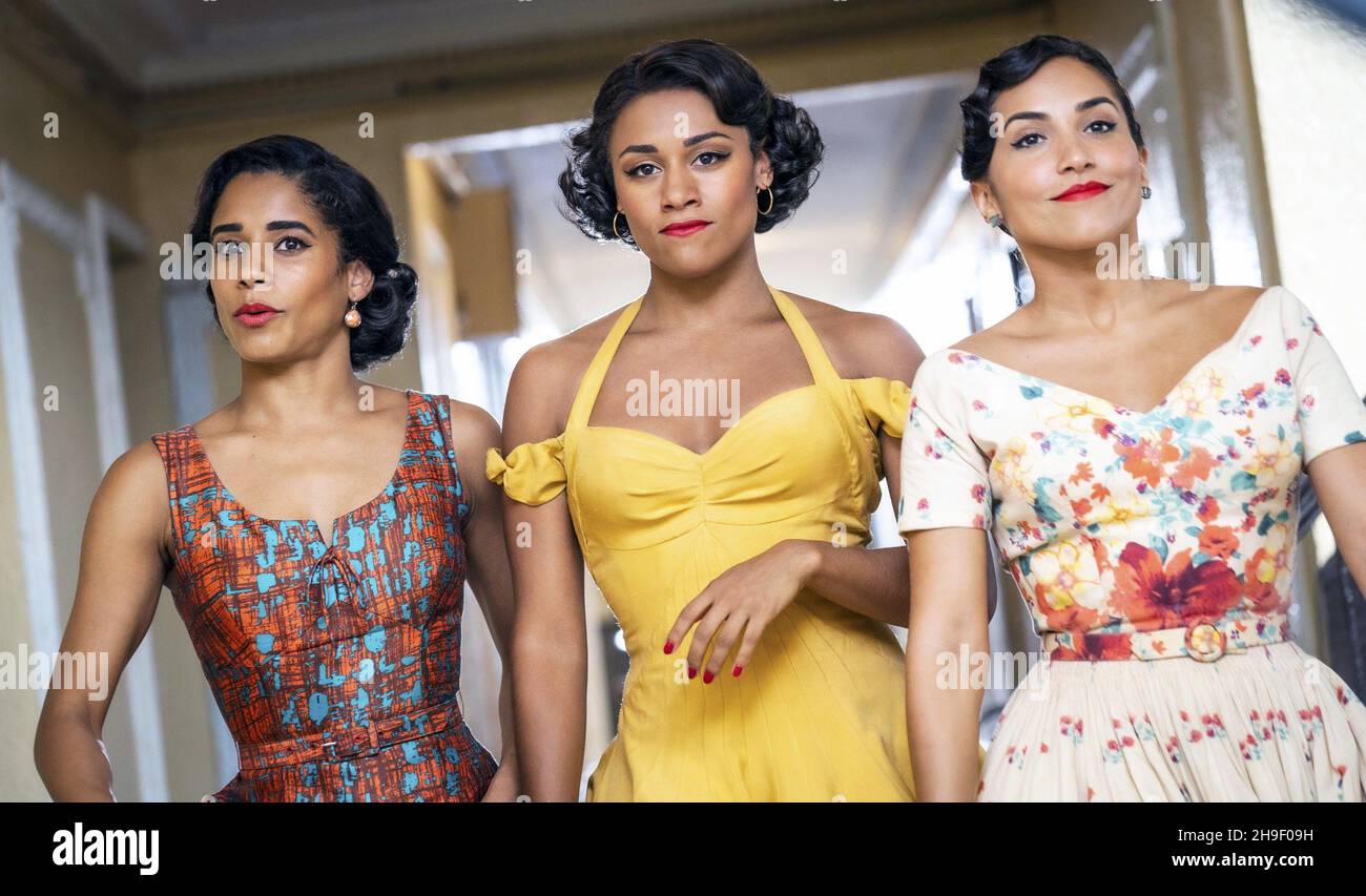 WEST SIDE STORY, from left: Ilda Mason, Ariana DeBose, Ana Isabelle ...