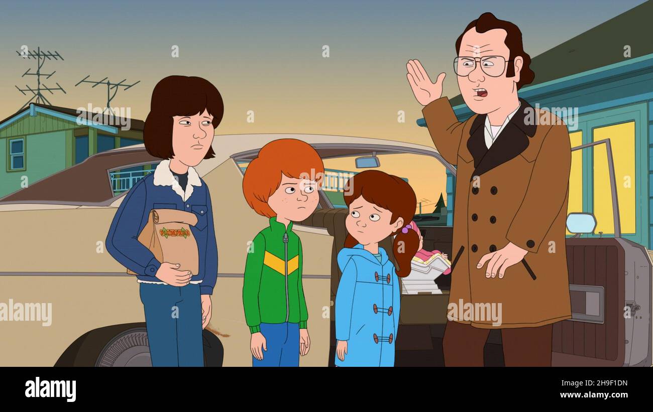 F IS FOR FAMILY, from left: Kevin Murphy (voice: Justin Long), Bill ...