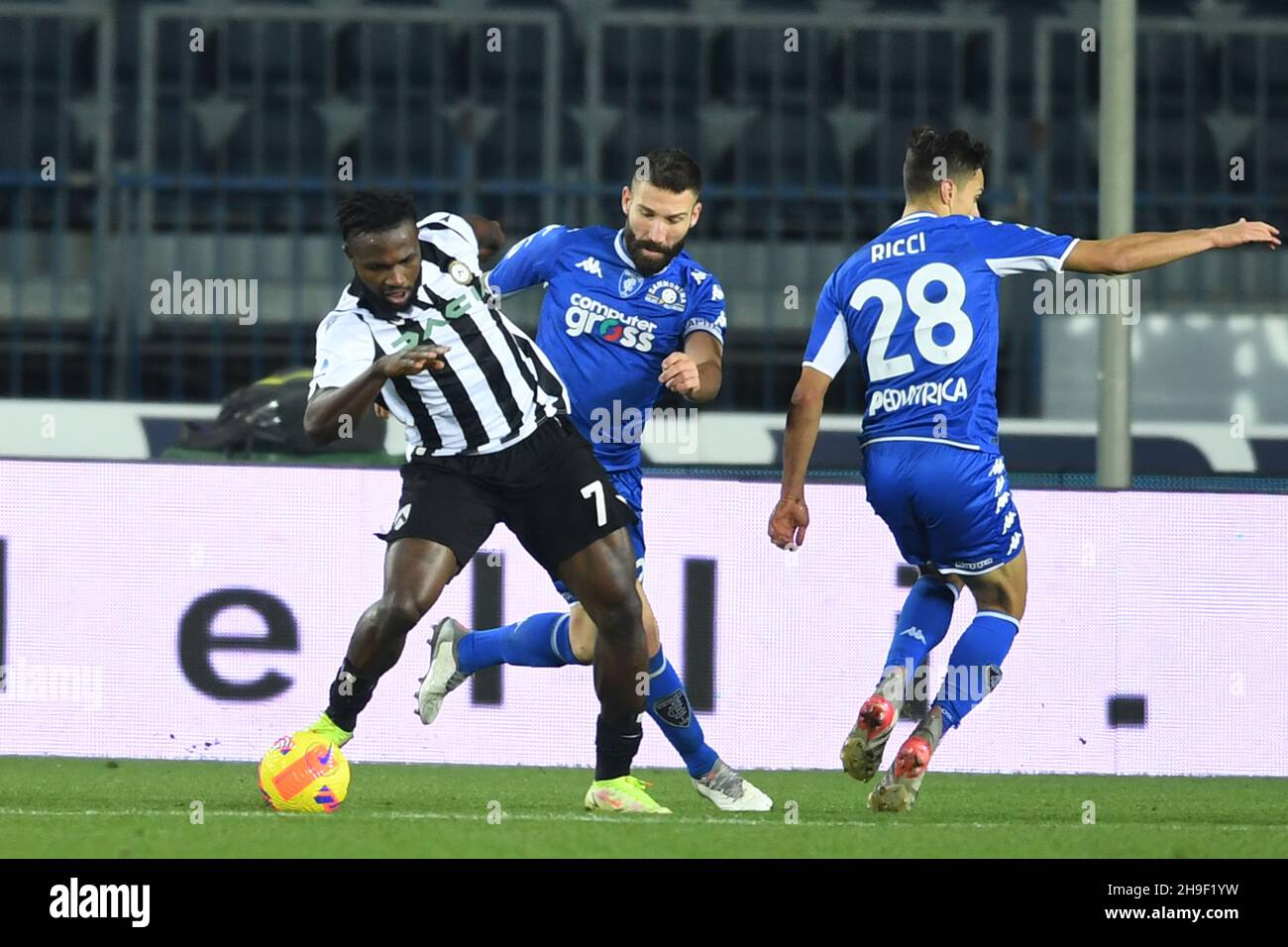 Isaac Success (Udinese)Lorenzo Tonelli (Empoli)Samuele Ricci (Empoli ...