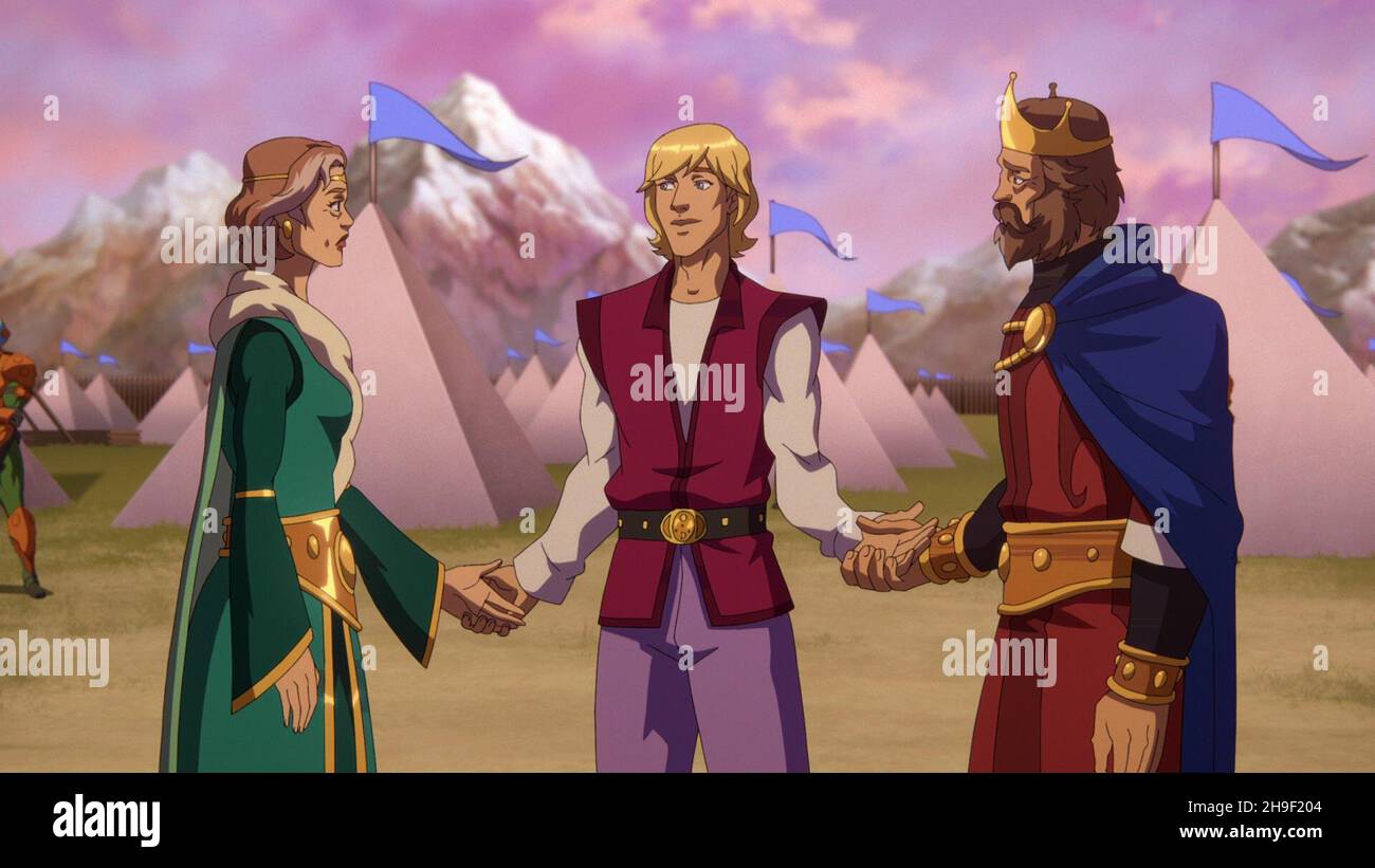 MASTERS OF THE UNIVERSE: REVELATION, from left: Queen Marlena (voice ...