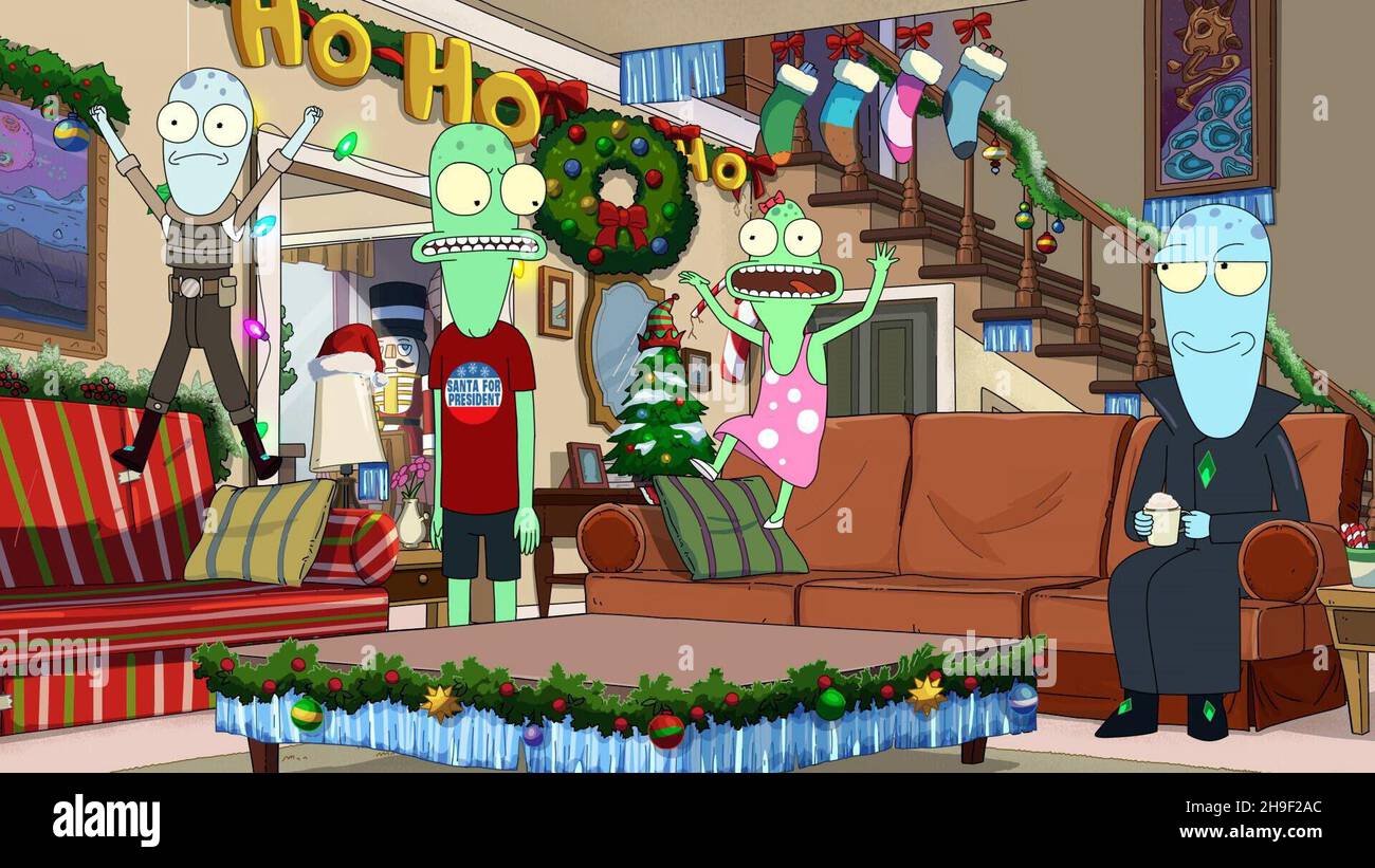 SOLAR OPPOSITES, from left: Yumyulack (voice: Sean Giambrone), Terry ...