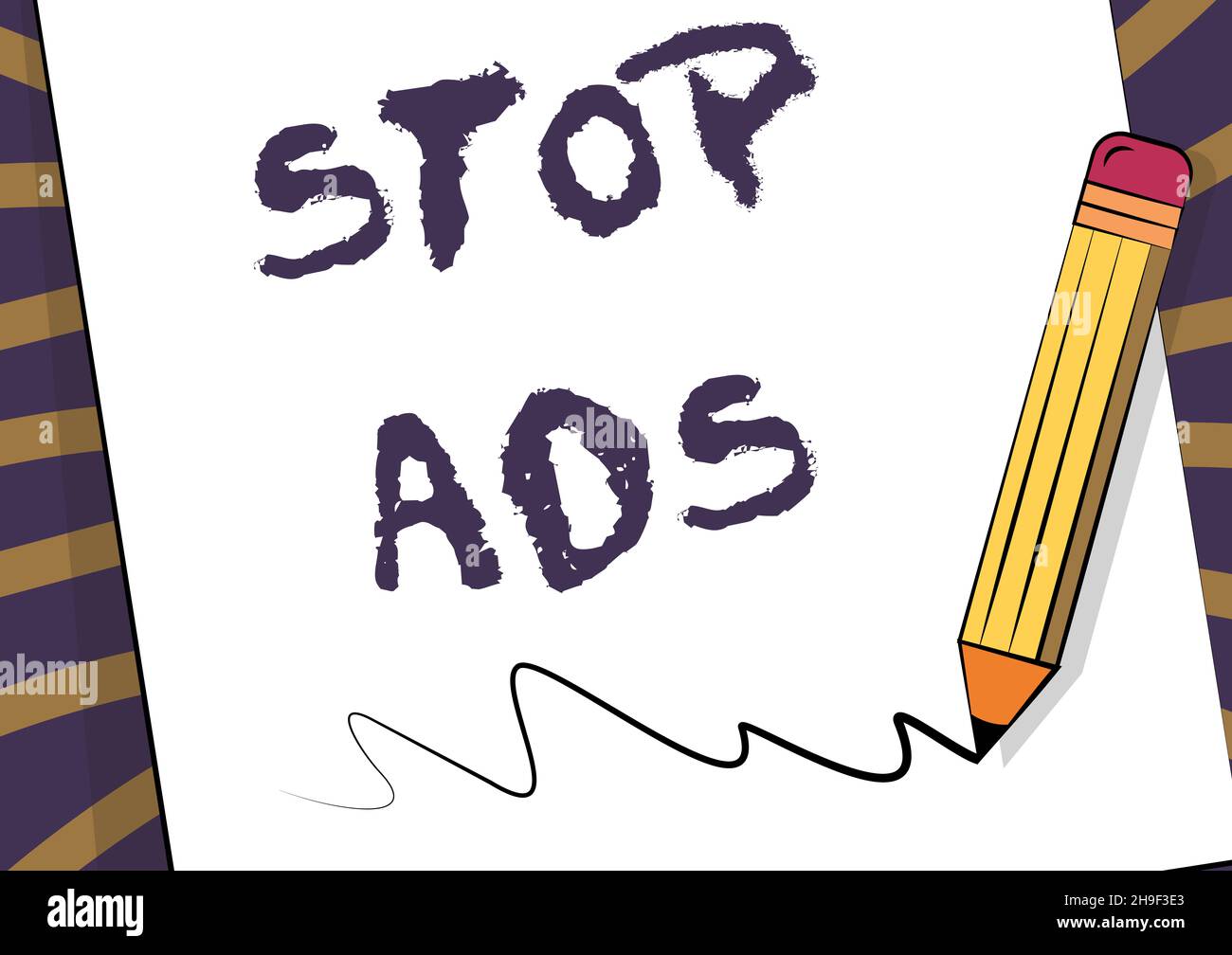 Inspiration showing sign Stop Ads. Business concept program that will ...