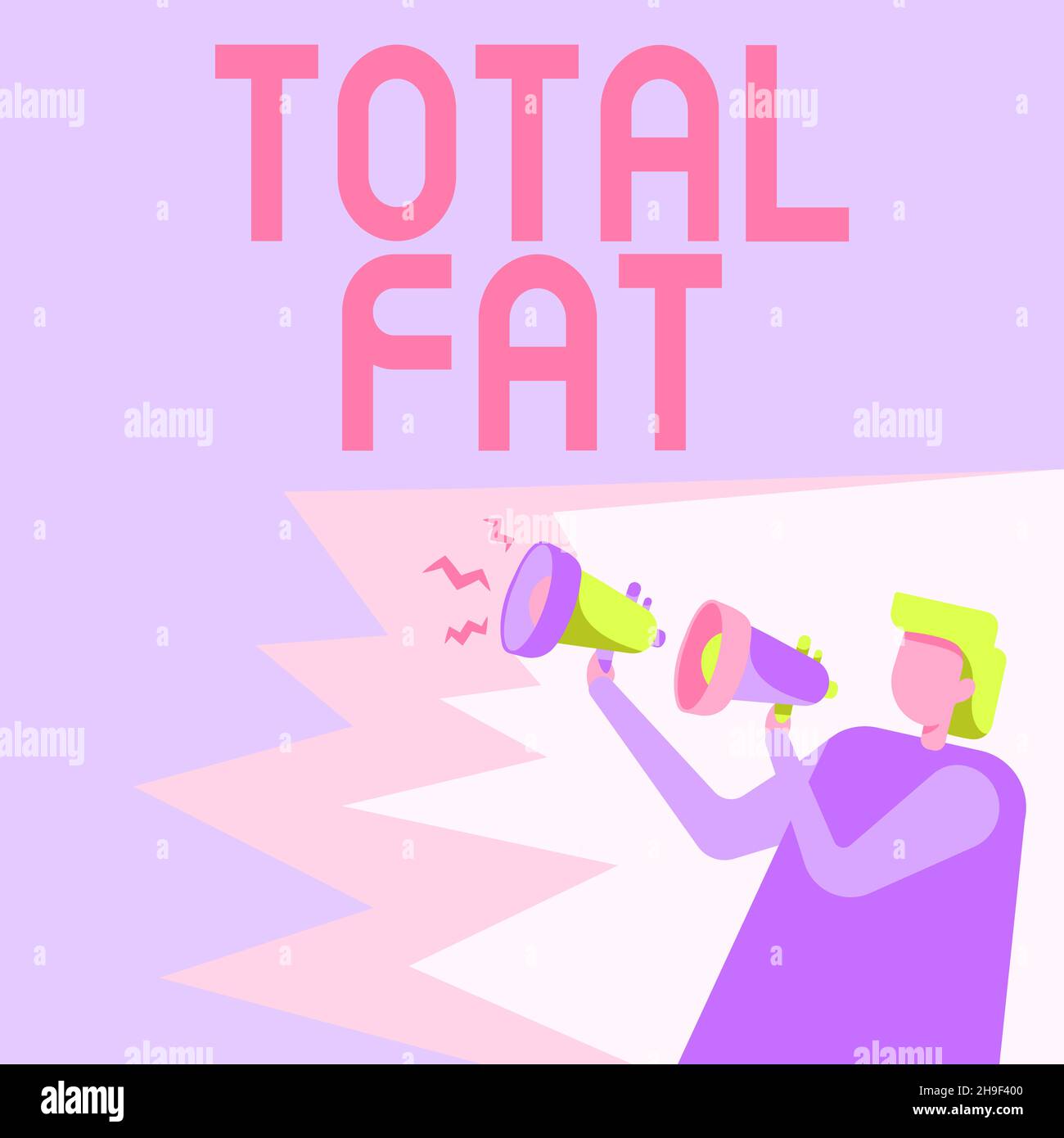 Conceptual caption Total Fat. Concept meaning combined value of the ...