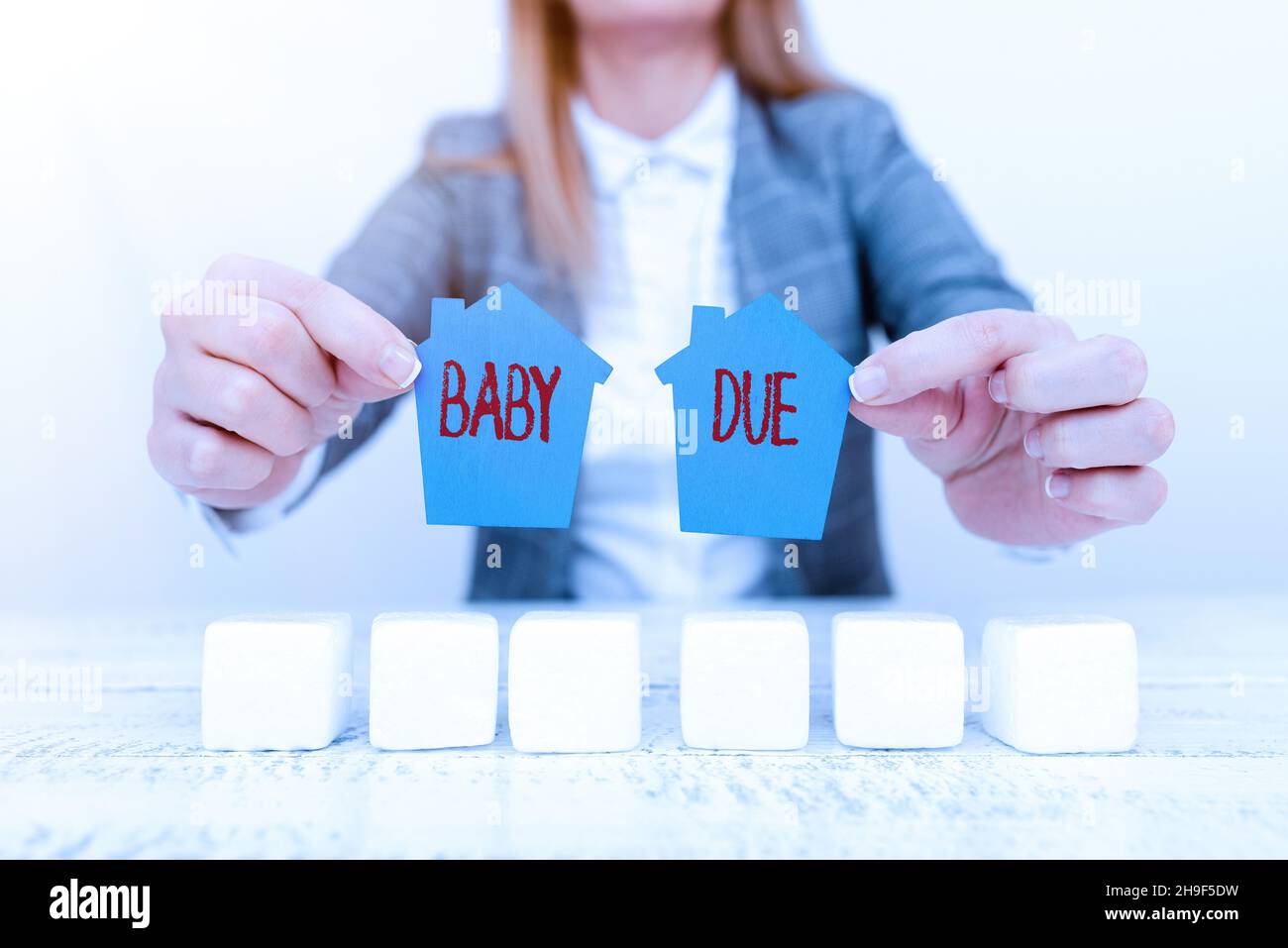 Inspiration showing sign Baby Due. Business showcase about to born ...