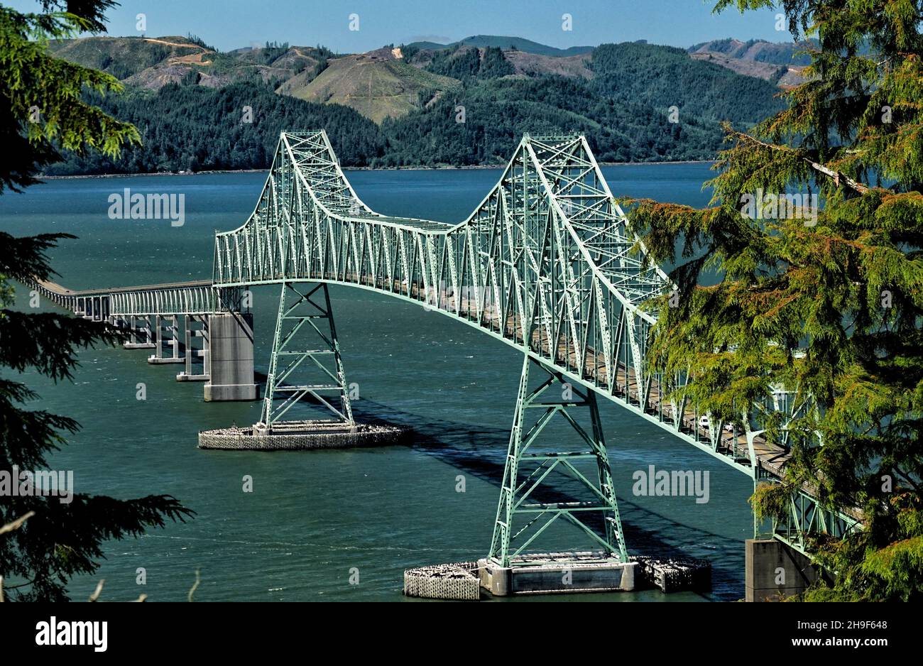 Views of Astoria-Megler Bridge Stock Photo - Alamy