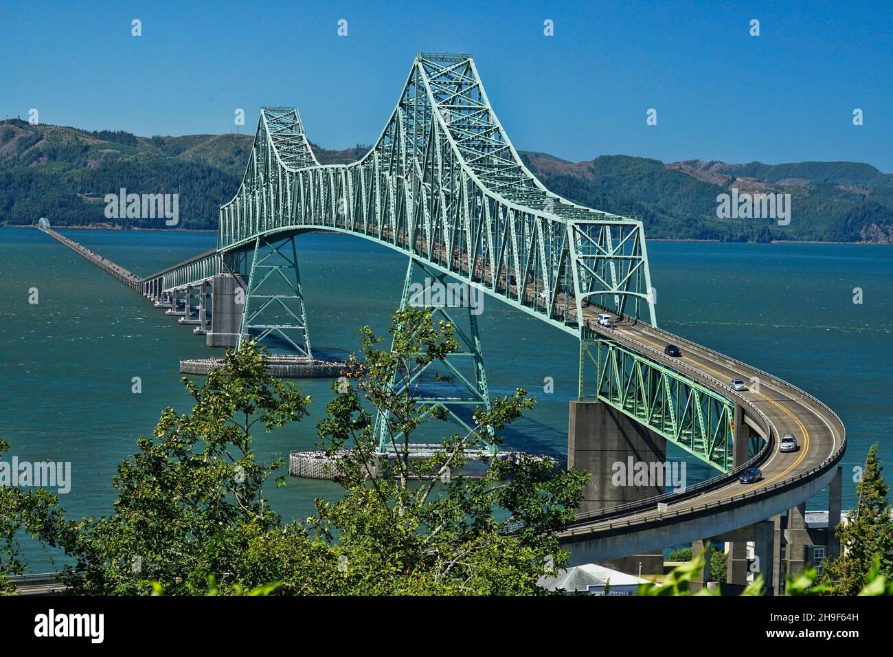Views of Astoria-Megler Bridge Stock Photo - Alamy
