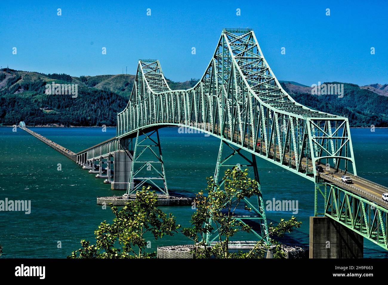 Views of Astoria-Megler Bridge Stock Photo - Alamy