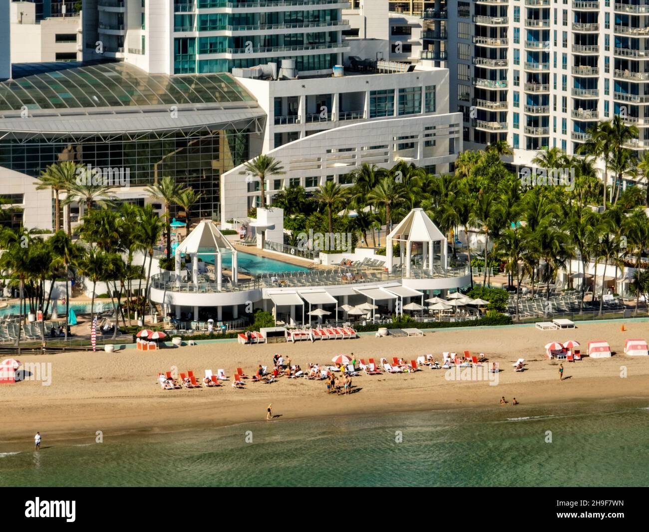 Aerial photo The Diplomat Resort Stock Photo - Alamy