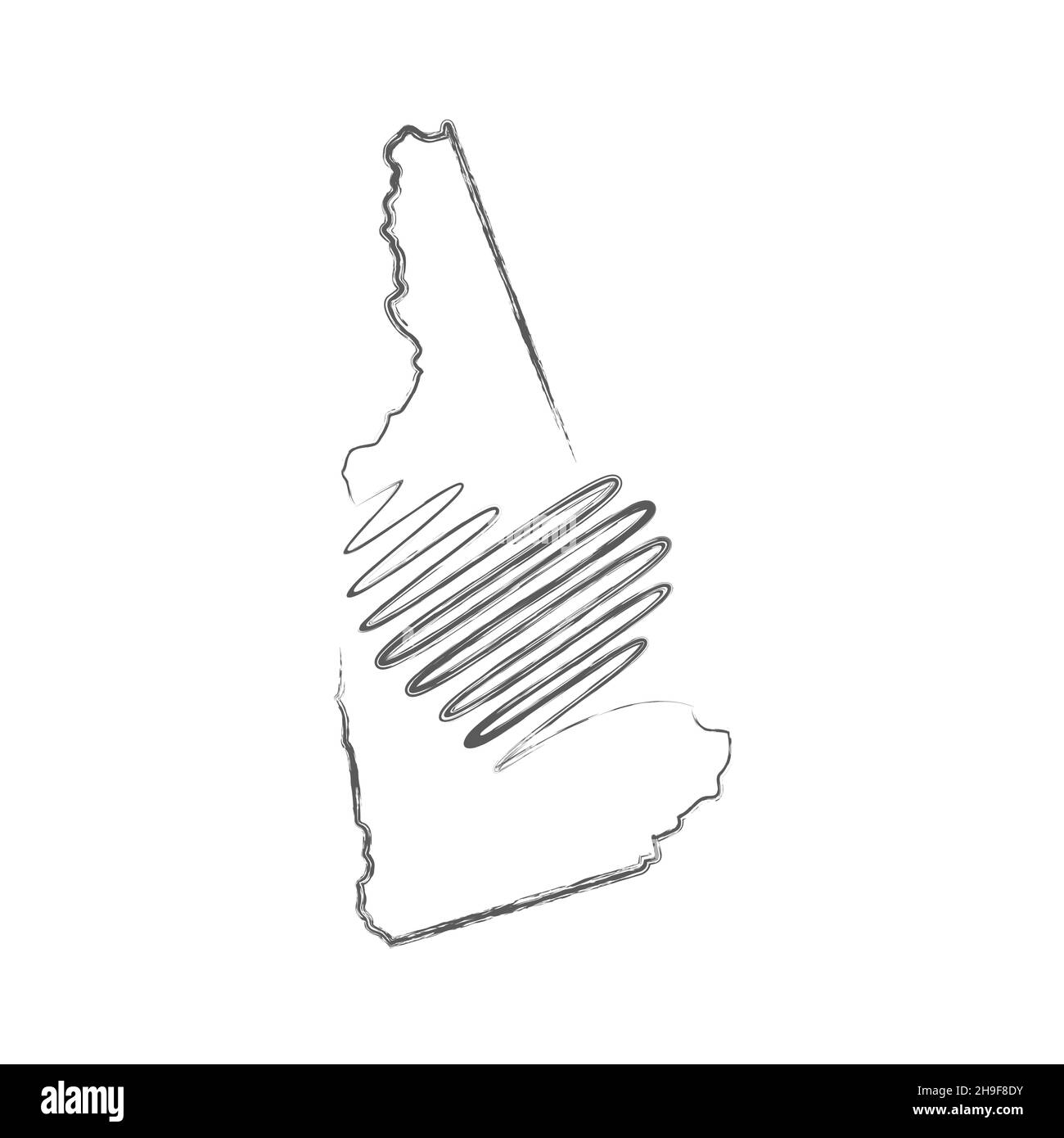 New hampshire heart Stock Vector Images - Alamy
