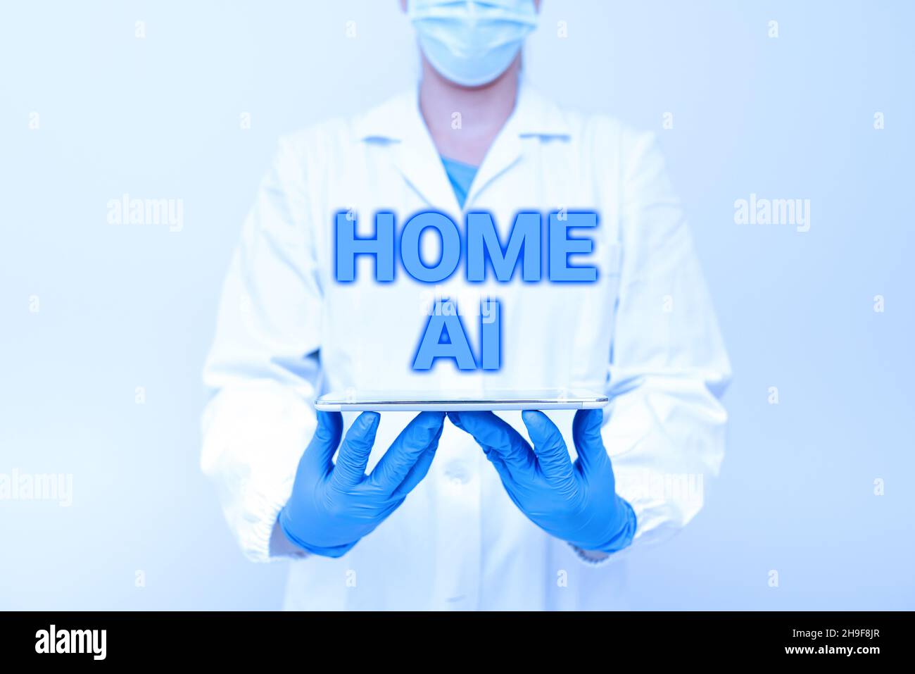 Handwriting Text Home Ai Internet Concept Home Solution That Enables Automating The Bulk Of