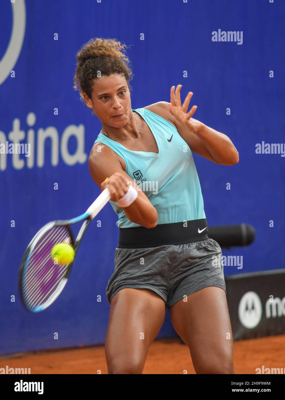 Mayar Sherif (Egypt). Argentina Open WTA 2021 Stock Photo - Alamy