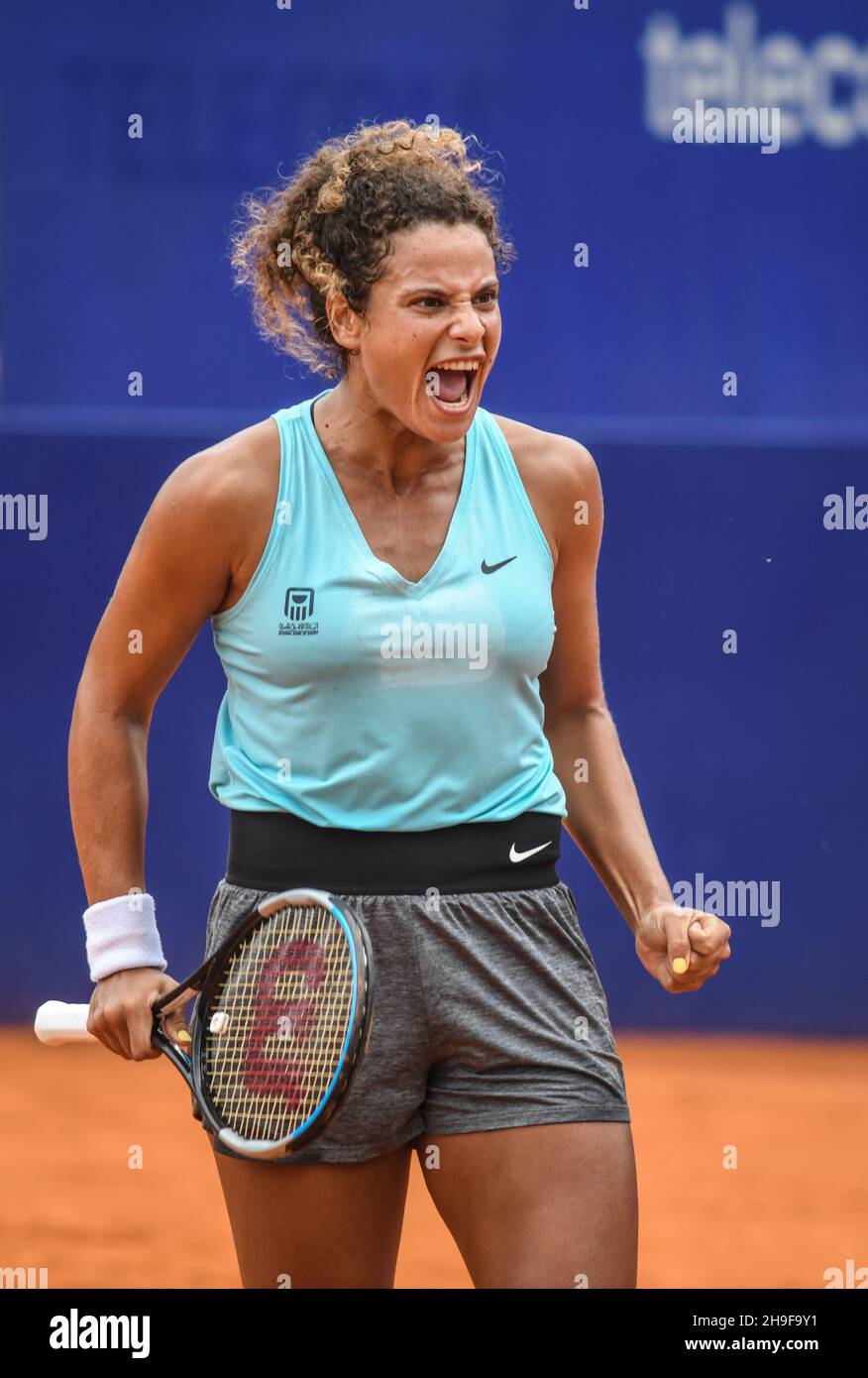 Mayar Sherif (Egypt). Argentina Open WTA 2021 Stock Photo - Alamy