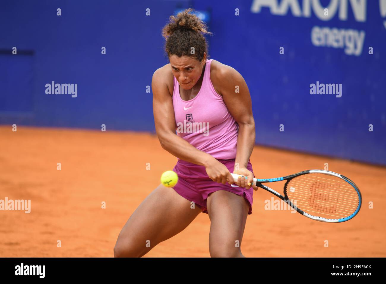 Mayar Sherif (Egypt). Argentina Open WTA 2021 Stock Photo - Alamy