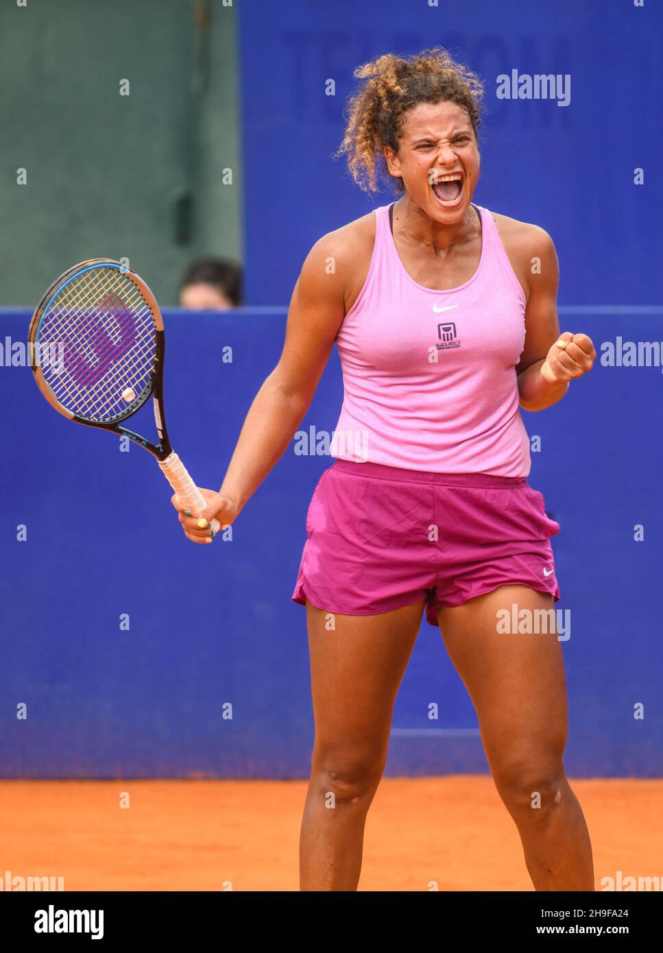 Mayar Sherif (Egypt). Argentina Open WTA 2021 Stock Photo - Alamy