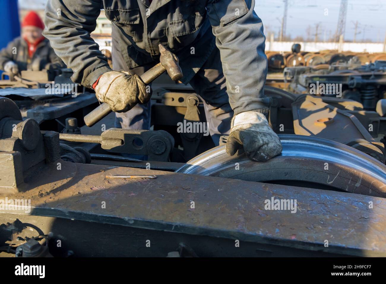 Rail repair depot hi-res stock photography and images - Alamy