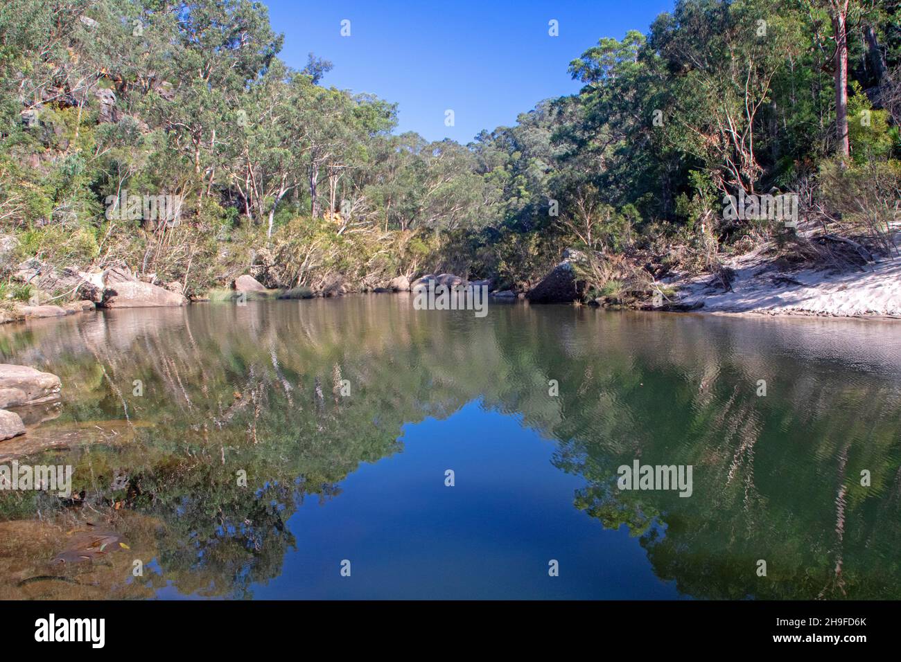 Blue Pool, Blue Mountains National Park Stock Photo - Alamy