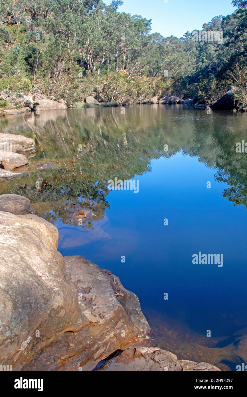 Blue Pool, Blue Mountains National Park Stock Photo - Alamy