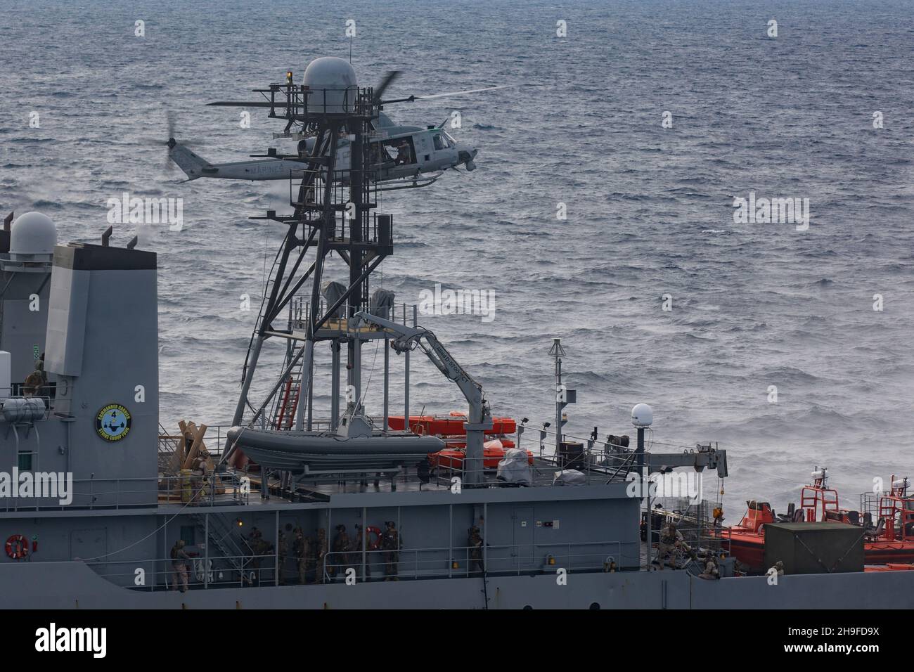 U.S. Marines with Charlie Company, 2nd Reconnaissance Batallion, 22nd ...
