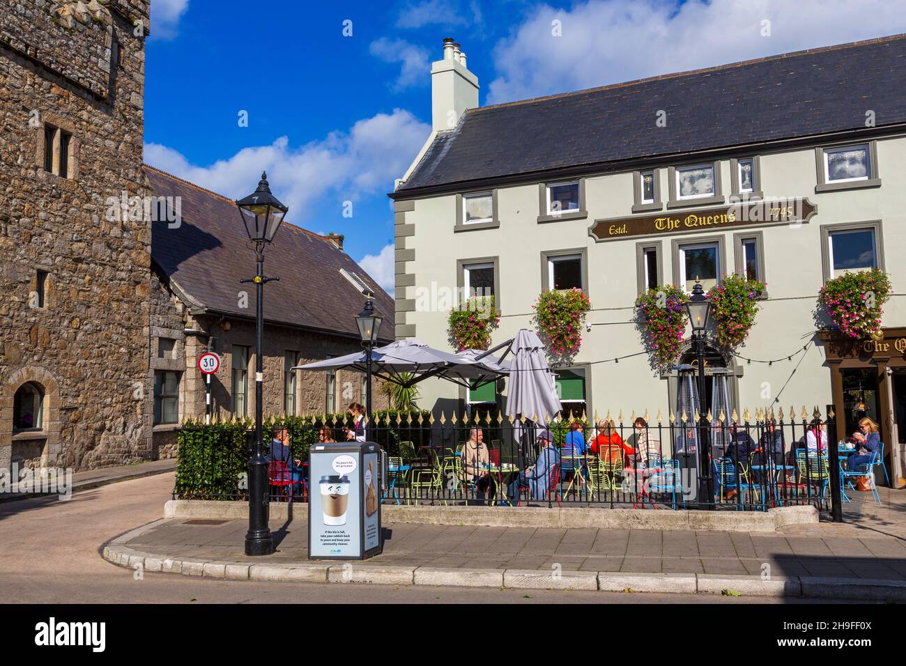 The Queen's Pub, Dalkey Village, County Dublin, Ireland Stock Photo - Alamy