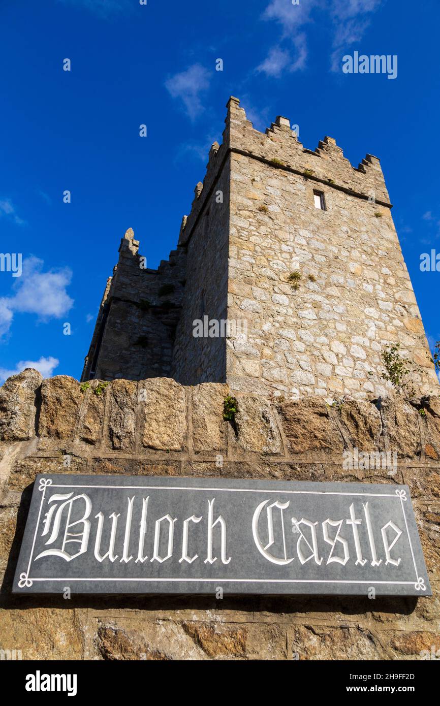 Bulloch Castle, Dalkey Village, County Dublin, Ireland Stock Photo - Alamy