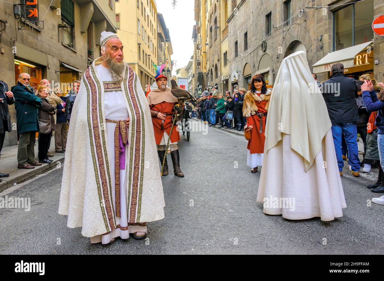 Florence, Italy - January 6, 2013: Epiphany, the feast of Christian ...