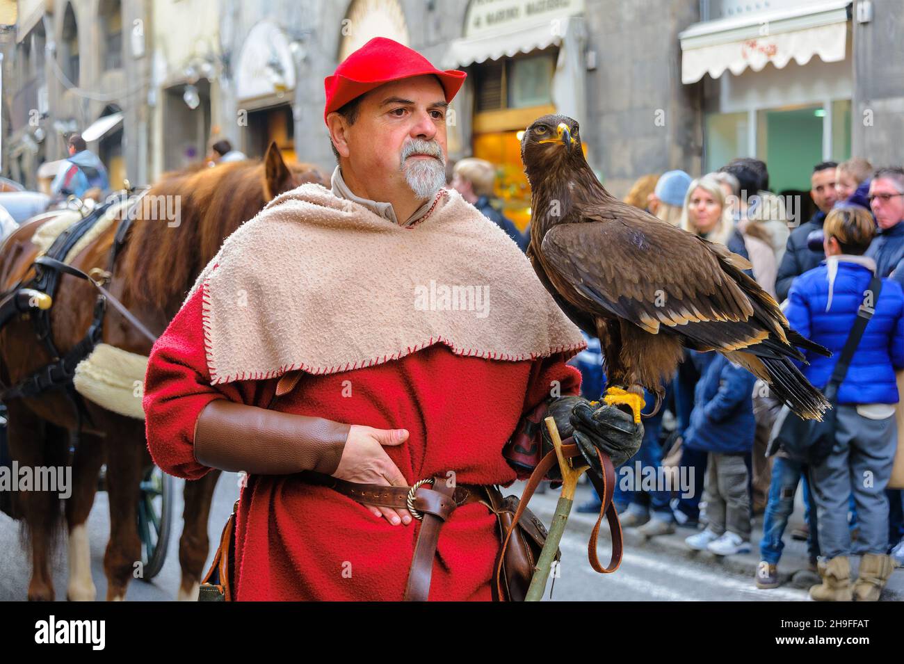 Medieval falconry hi-res stock photography and images - Alamy