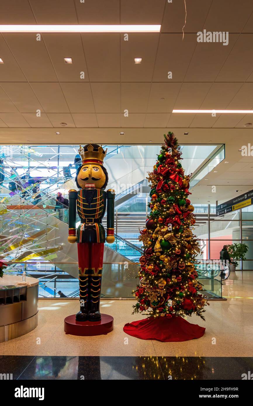 Salt Lake City, DEC 4 2021 - Interior view of the Salt Lake City ...