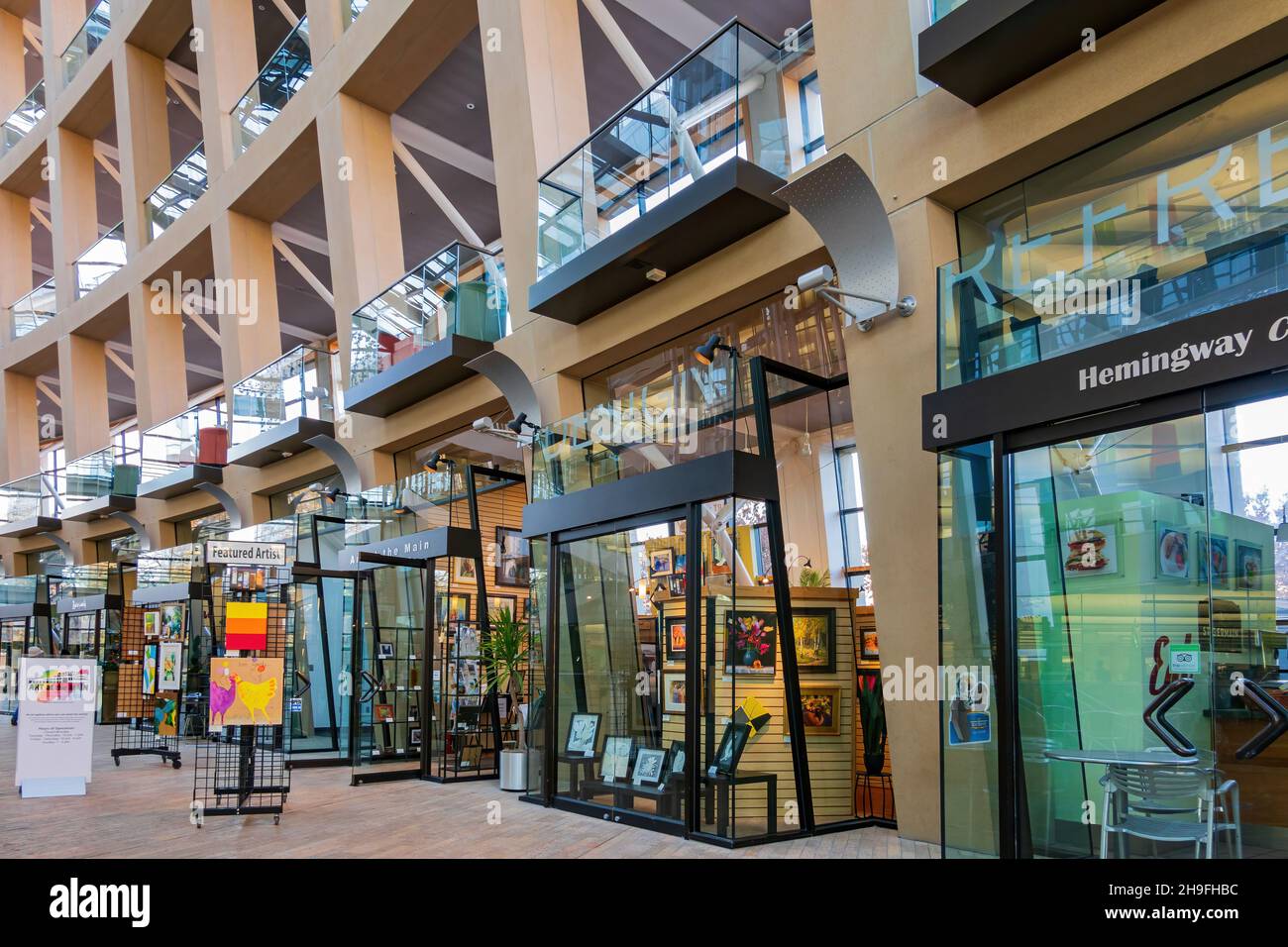 Salt lake city public library hi-res stock photography and images - Alamy