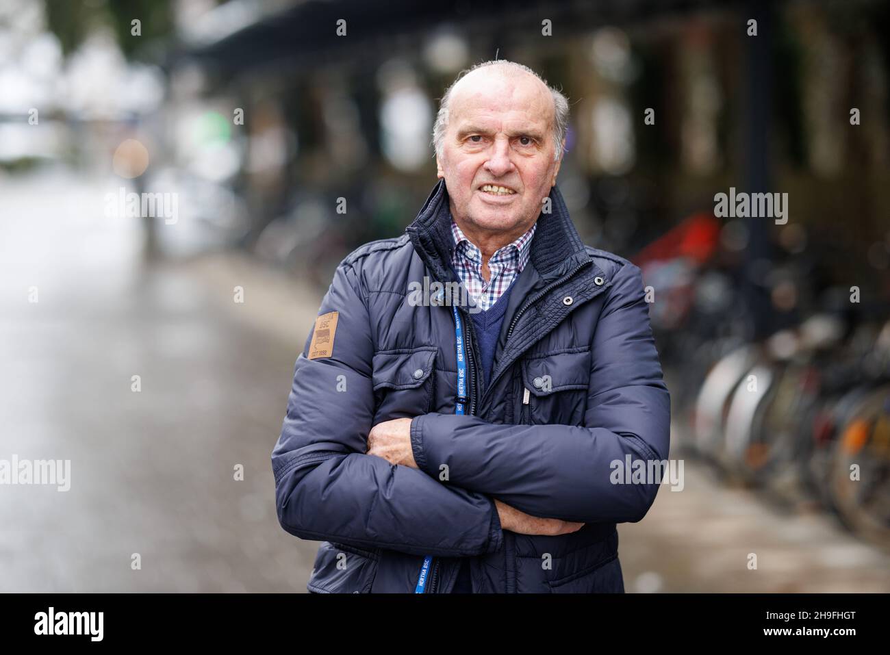 06 December 2021, Bavaria, Grünwald: Erich Beer, former German football ...