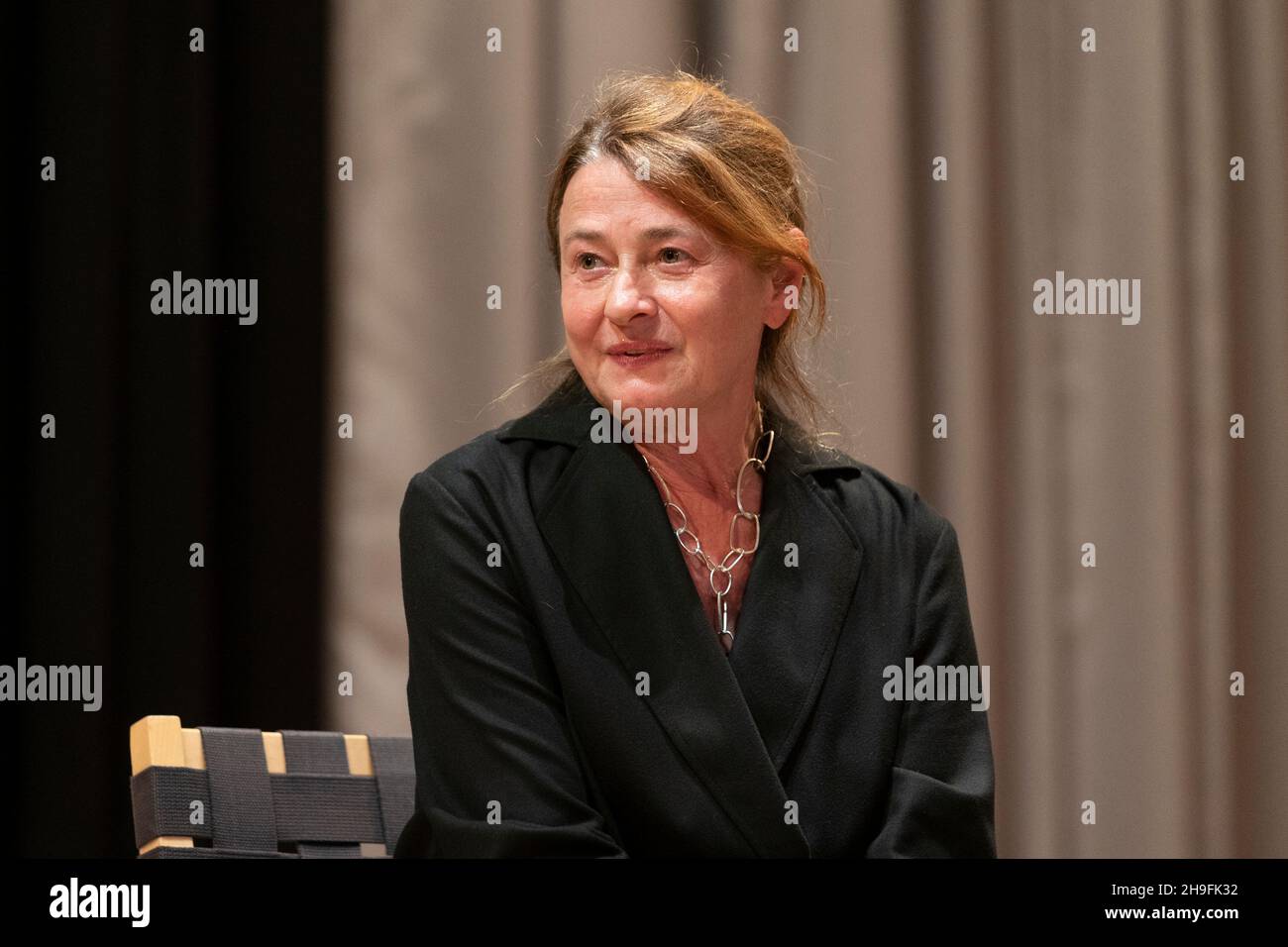 New York, NY - December 6, 2021: Director Kristina Lindstrom ...