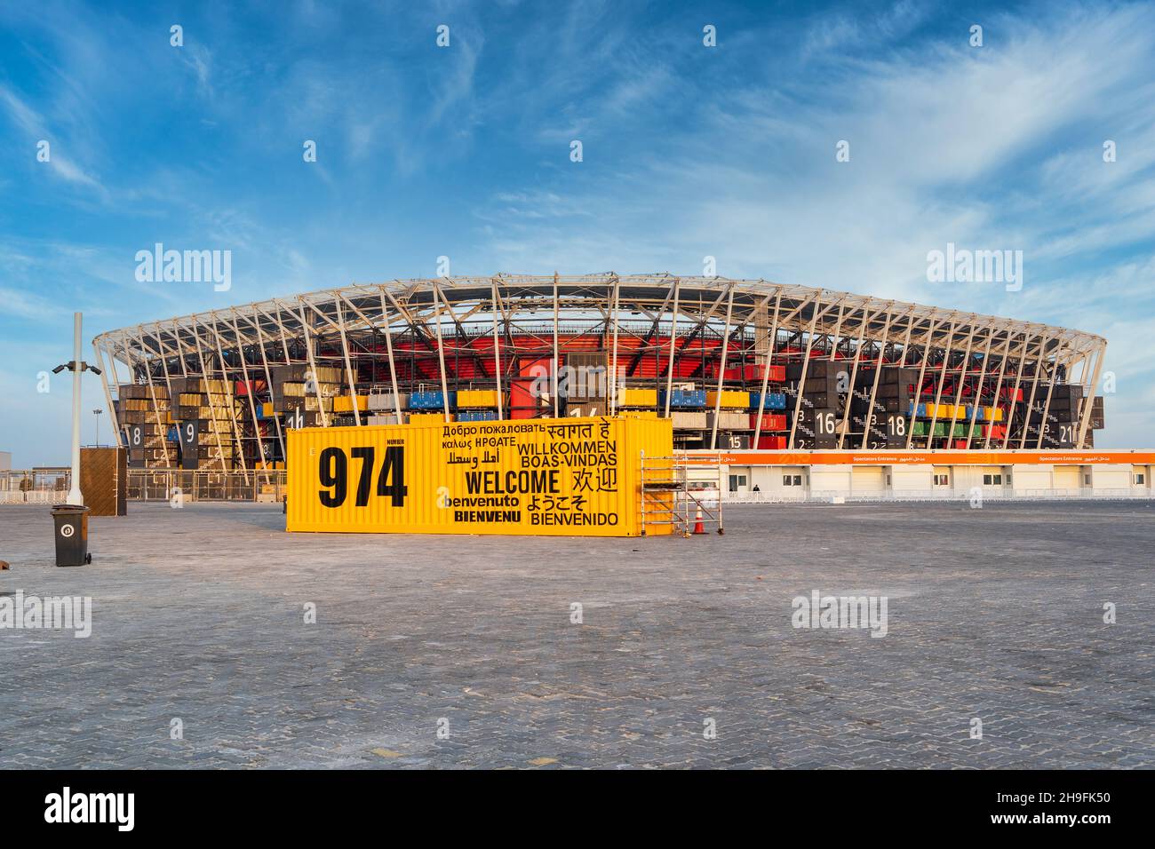 Stadium 974 qatar hi-res stock photography and images - Alamy