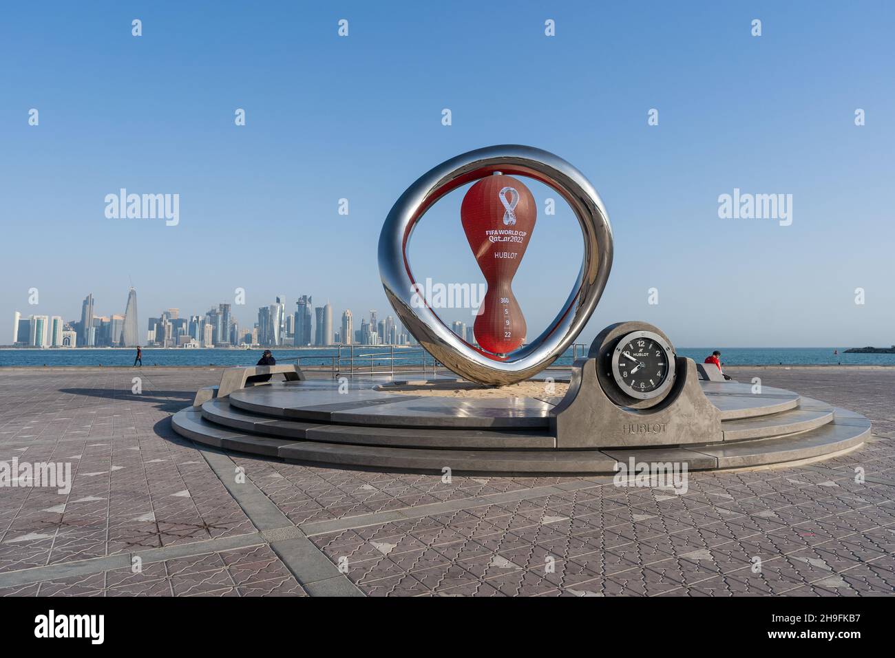 DOHA, QATAR - NOV 26, 2021: The FIFA World Cup Qatar 2022 Official ...