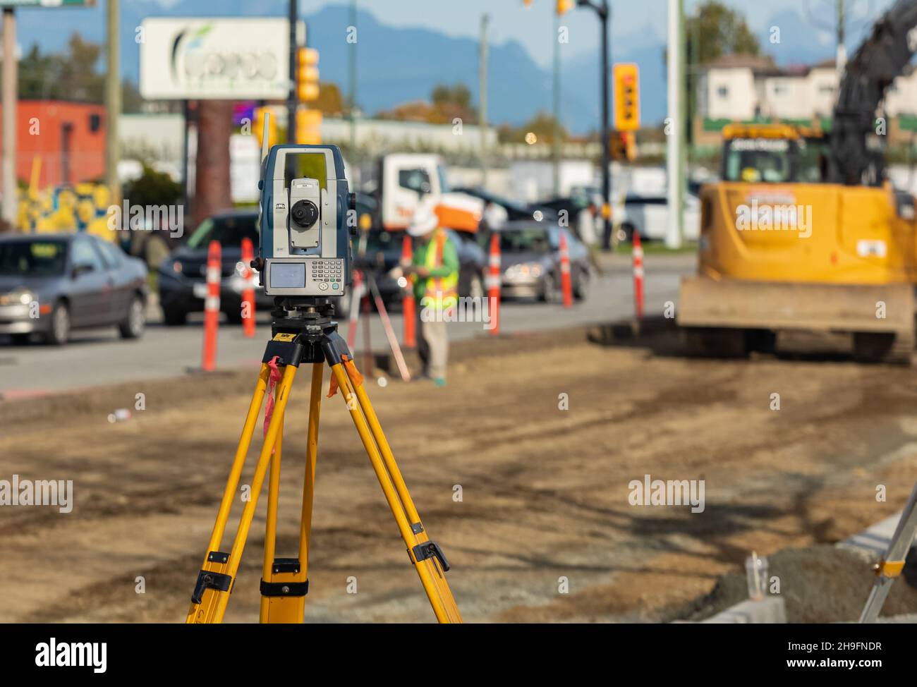 Road surveyor hi-res stock photography and images - Alamy