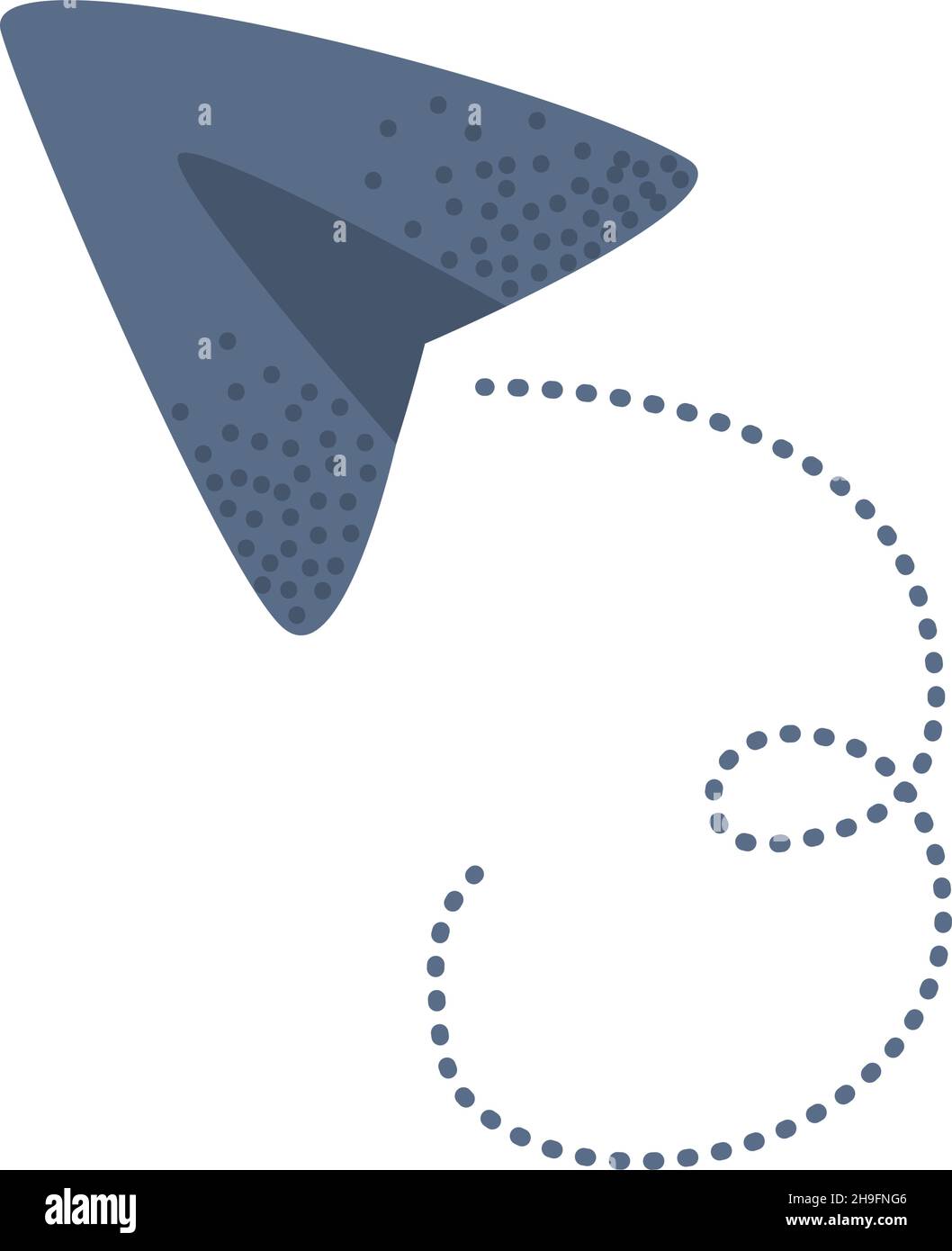 paper airplane flying toy icon Stock Vector Image & Art - Alamy