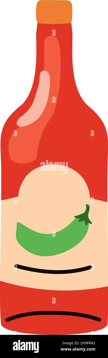 Savory red pepper Stock Vector Images - Alamy